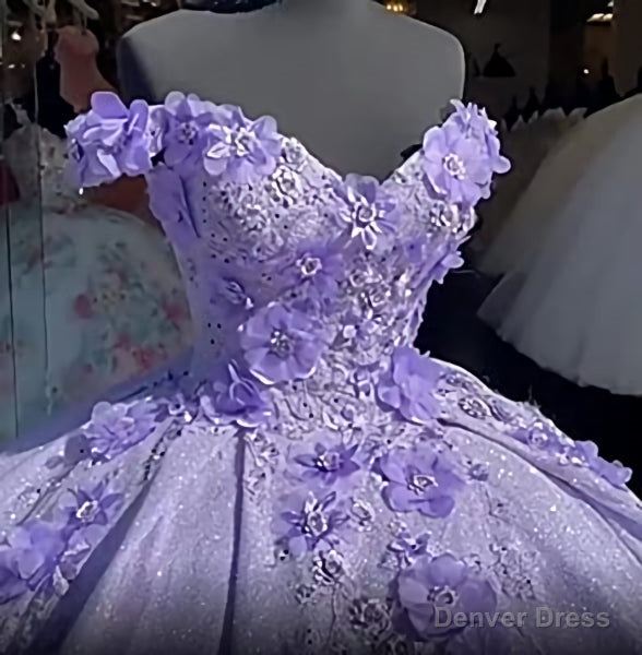 Ball Gown Floor Length Sweet 16 Prom Dress – Denver Dress